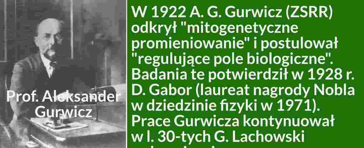 Aleksander Gawriłowicz Gurwicz - Naukowcy - Elektro-Zdrowie
